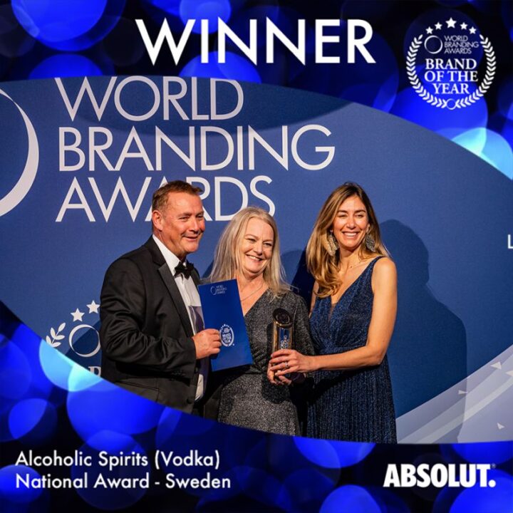 Absolut has been honored with a ‘Brand of The Year’ award at the World ...