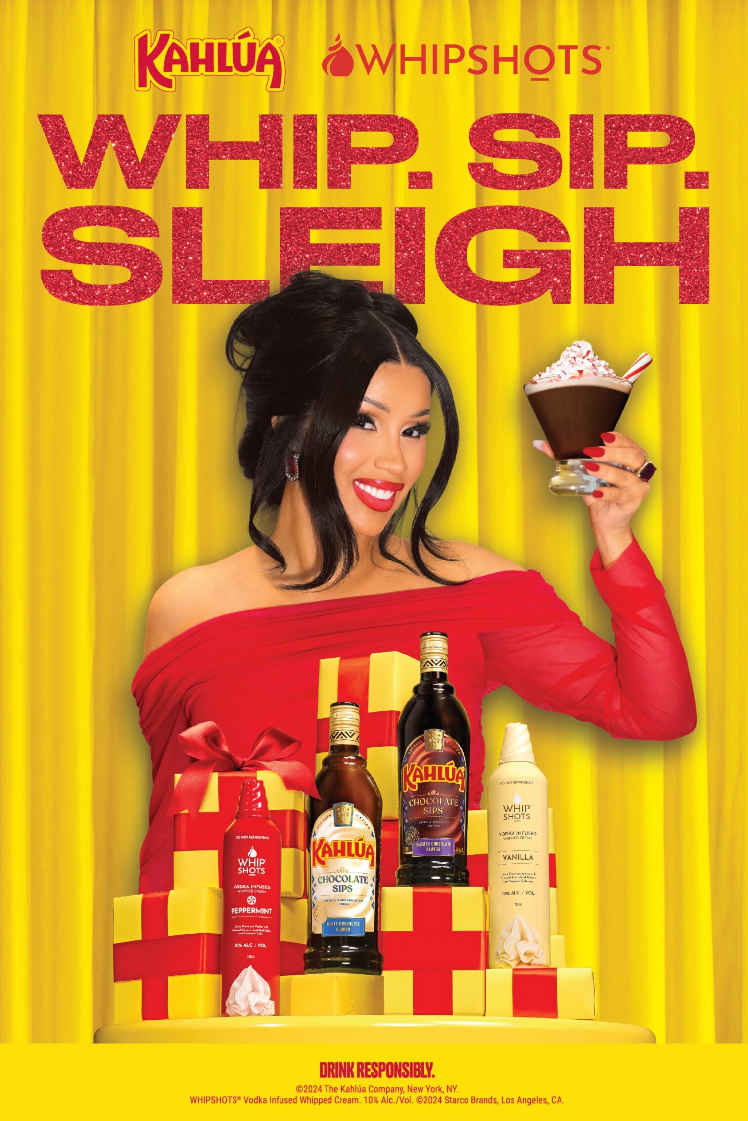 Kahlúa and Cardi B team up to whip, sip and sleigh! – The Absolut Group